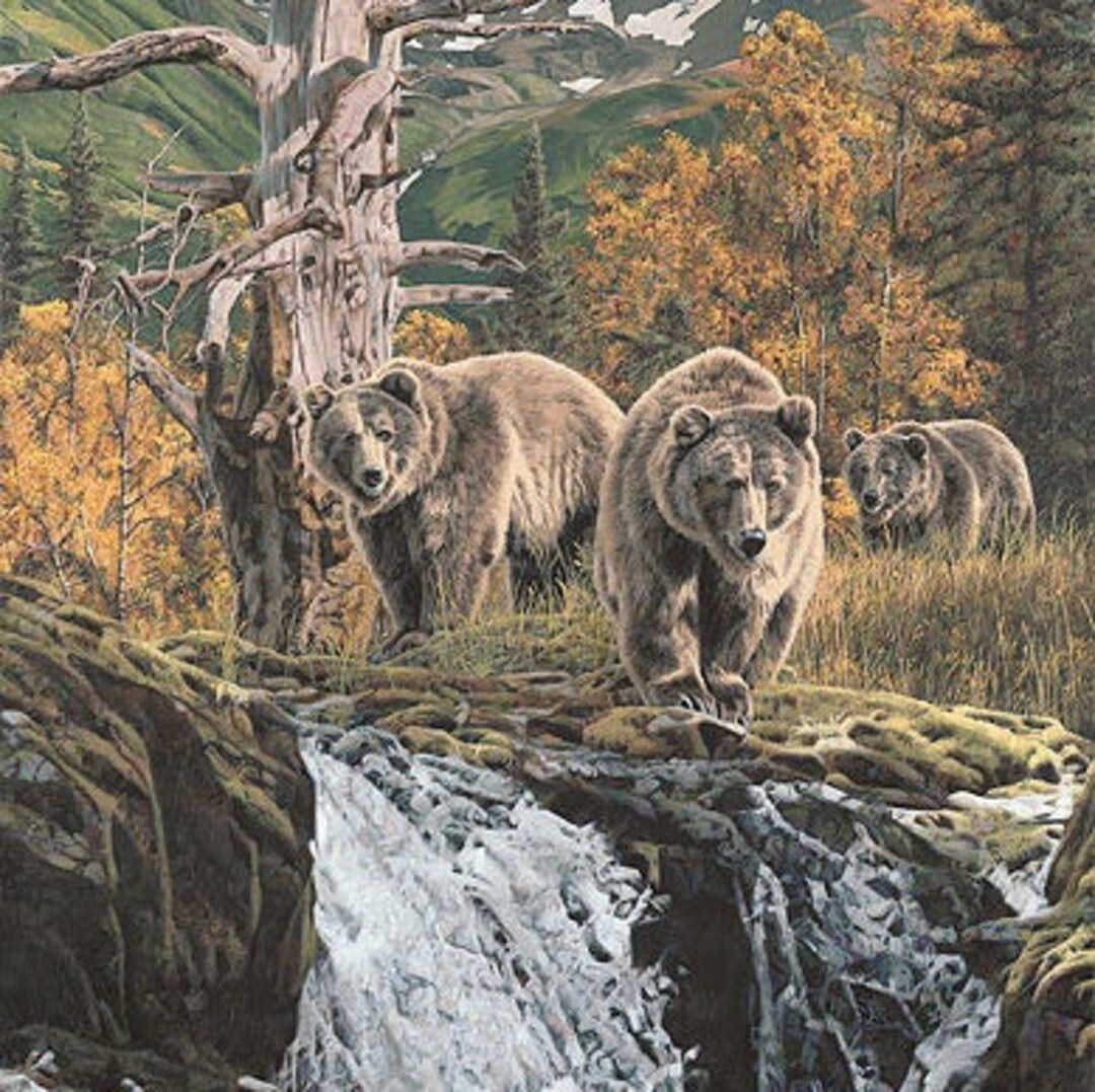 ROD FREDERICK " Red Alert " Limited Edition Signed & Numbered CANVAS ...