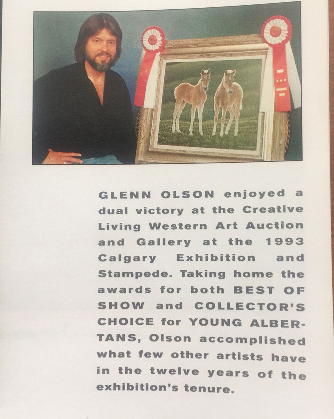 Glenn Olson "bright Eyed and Bushy Tailed" Limited Edition Print Signed ...