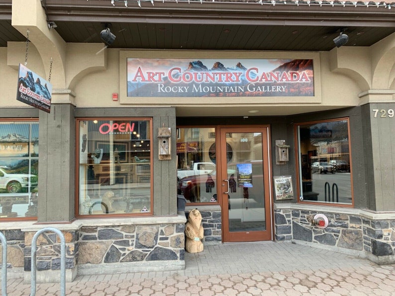 Robert BATEMAN Original LITHOGRAPH " Wolf Pair in Winter " Artist Proof ...