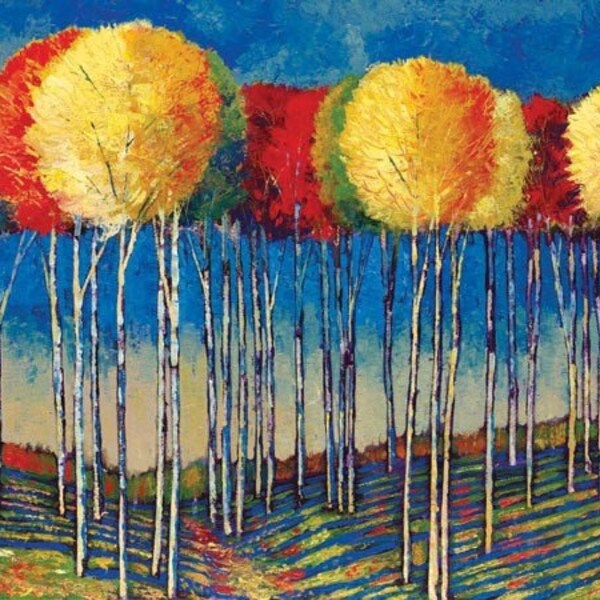 Impressionism Trees - Etsy