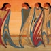MAXINE NOEL " Spirits of the Earth " Canvas Authentic Indigenous ...