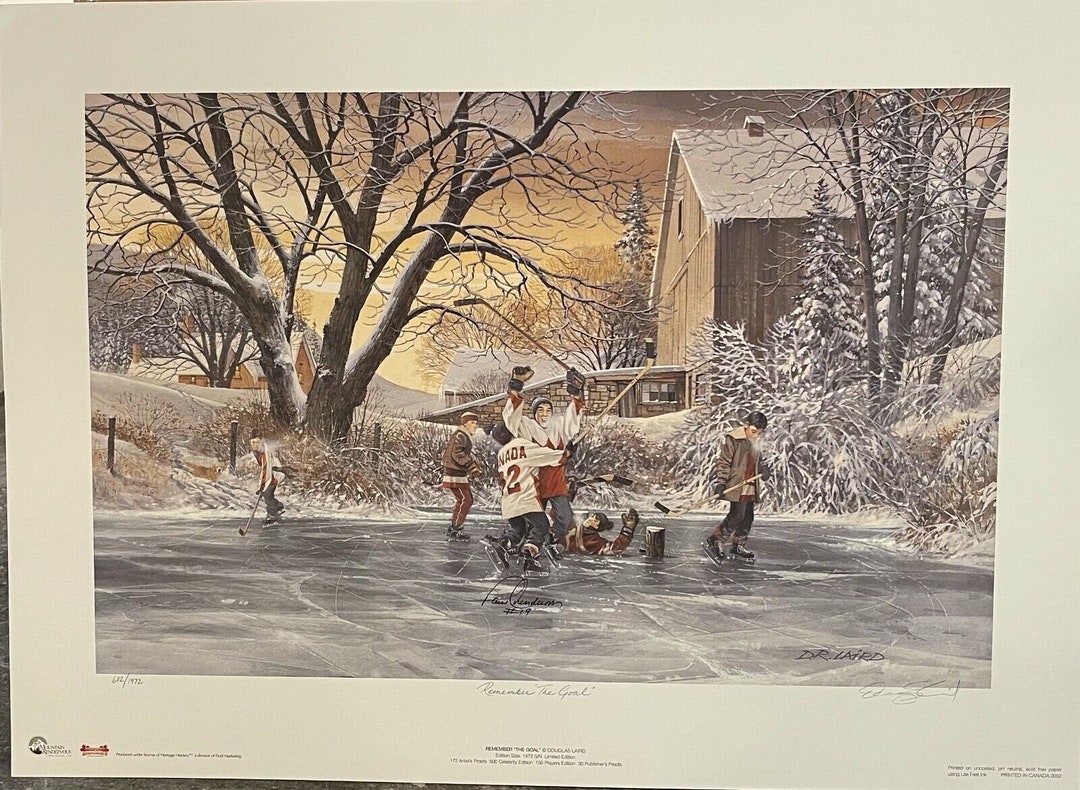 Doug LAIRD Remember the Goal Collectible Limited Edition Signed ...