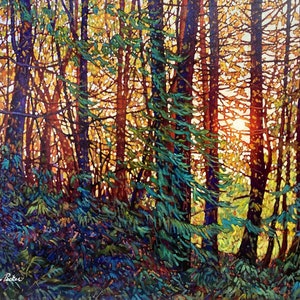 Tim PACKER " Tangled Forest " Limited Edition Canvas Giclee Rare Signed ...