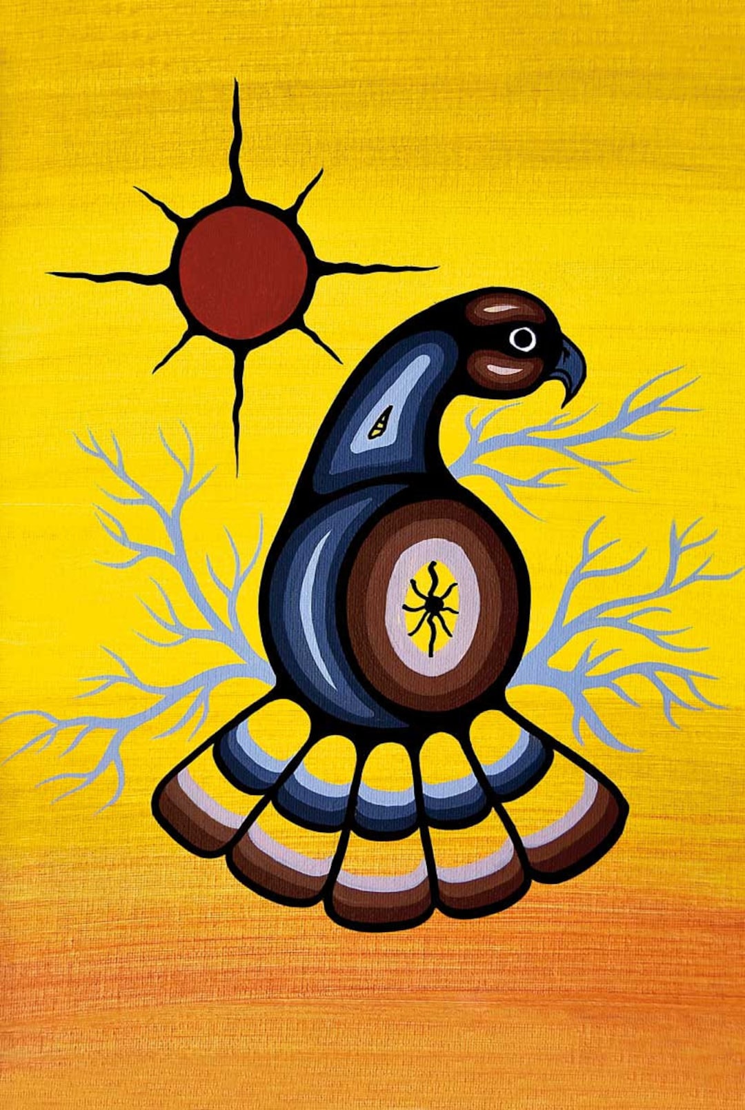 Kurt FLETT " Radiance "giclee Canvas Native Oji-cree First Nation ...