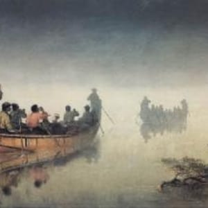 Frances Anne Hopkins " Canoes in A Fog " 2 Size Options Available ...