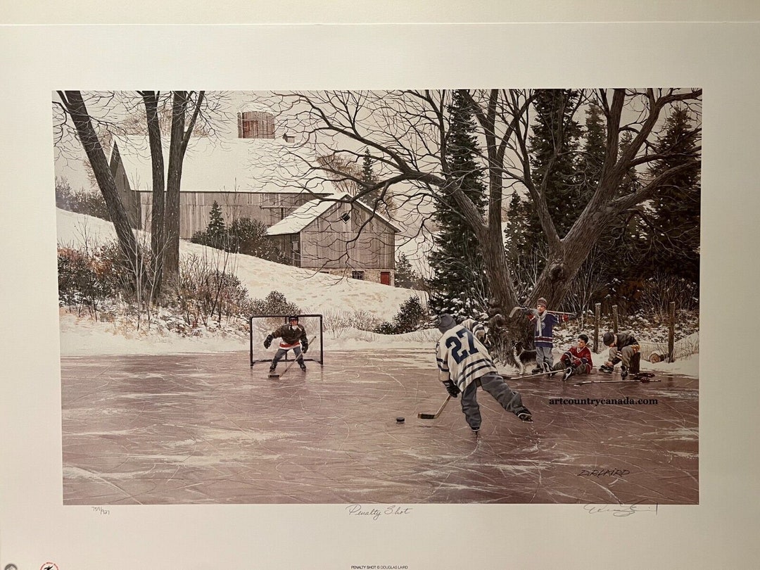 Doug LAIRD Penalty Shot Collectible Limited Edition Signed & Numbered ...