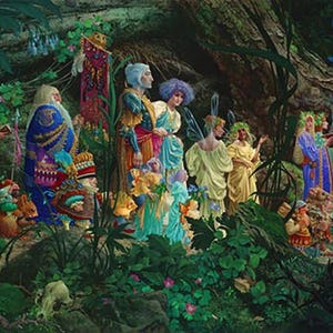 James C Christensen " the Royal Processional " Anniversary Limited ...