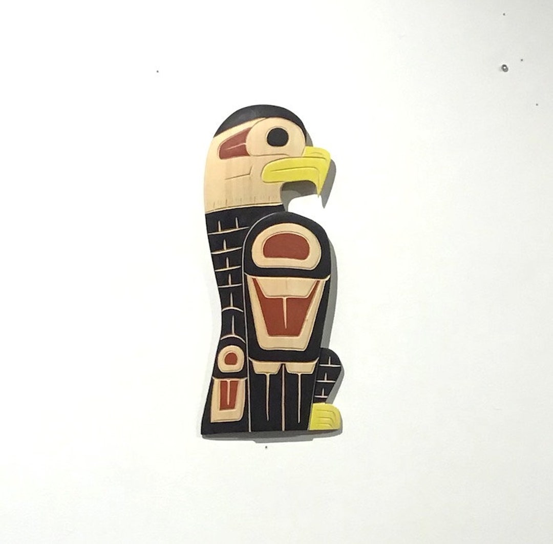 Fred BAKER 18 Eagle Coast First Nations Salish Indigenous Artist Cedar ...