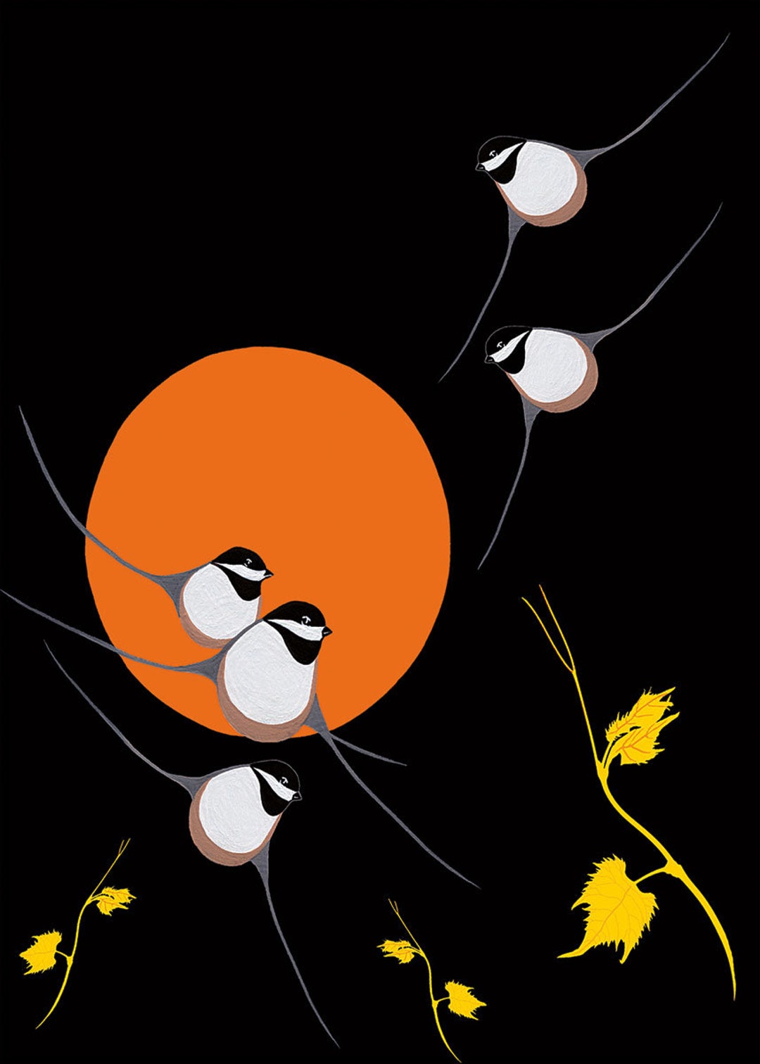 Rick BEAVER " Harvest Flock " Canvas Authentic Indigenous Made in ...