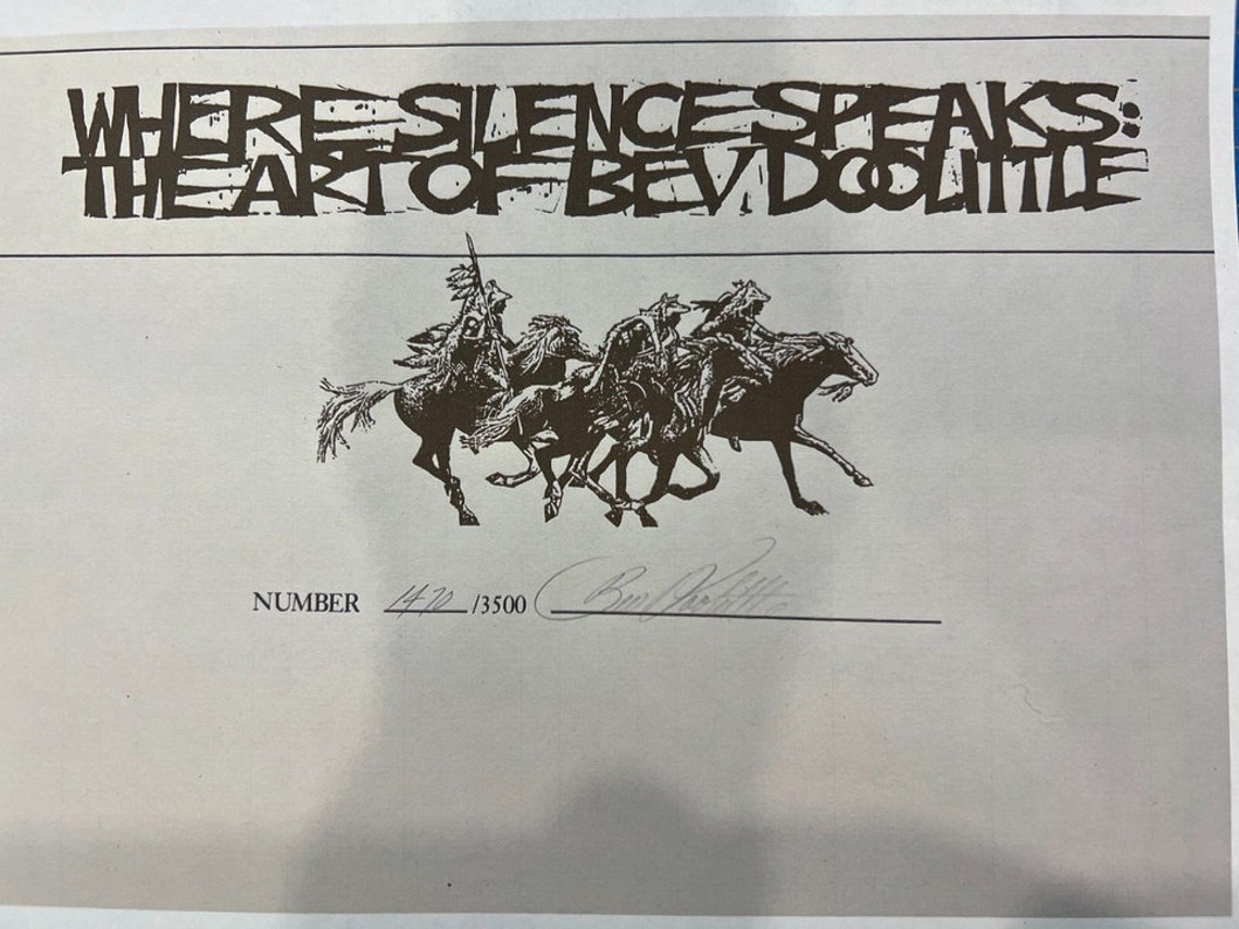 Bev DOOLITTLE " Spirit of the Grizzly " Art Print Signed Cover Page ...