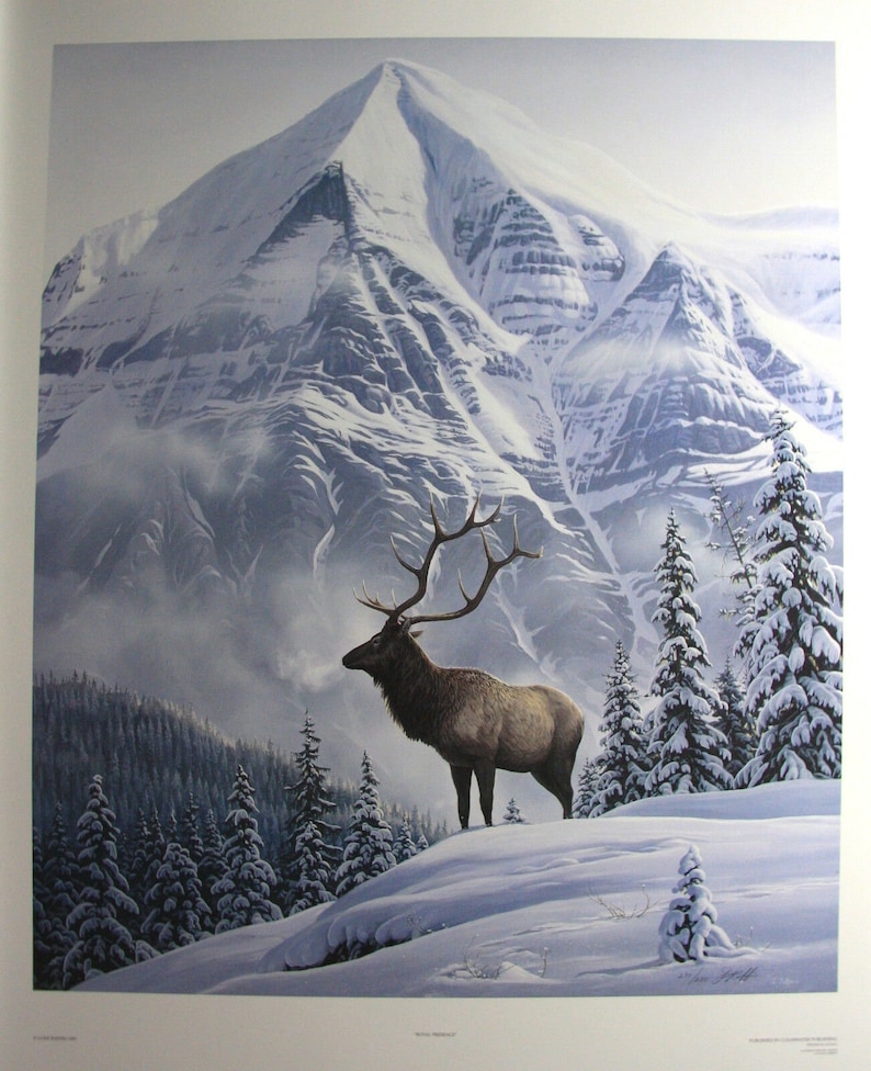 Luke Raffin "Royal Presence" Limited Edition RARE Druck signiert und ...
