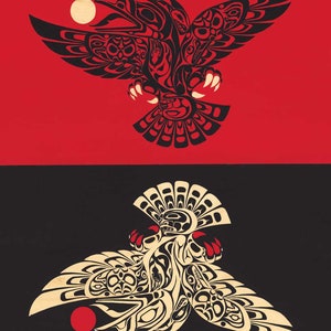 Jonathan ERICKSON " Raven Stealing the Sun " Gitksan Native Indigenous ...