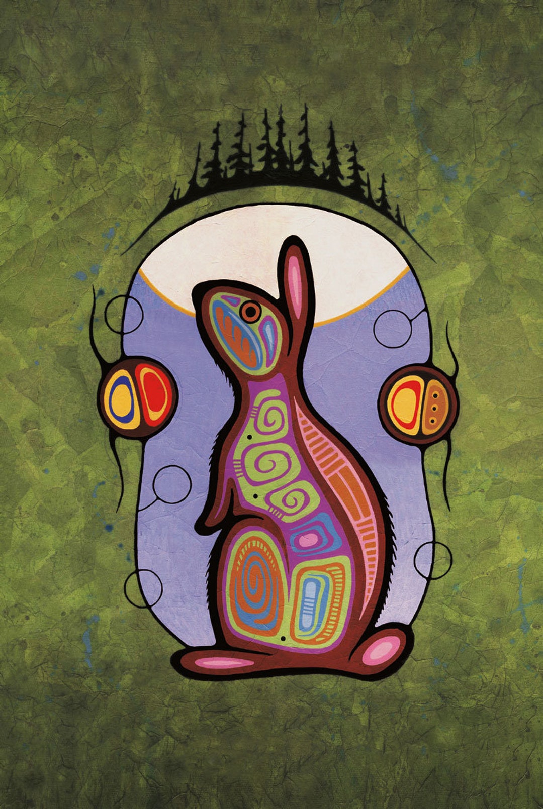 Kirk BRANT " This is Winter " Canvas Authentic Indigenous Tyendinaga ...