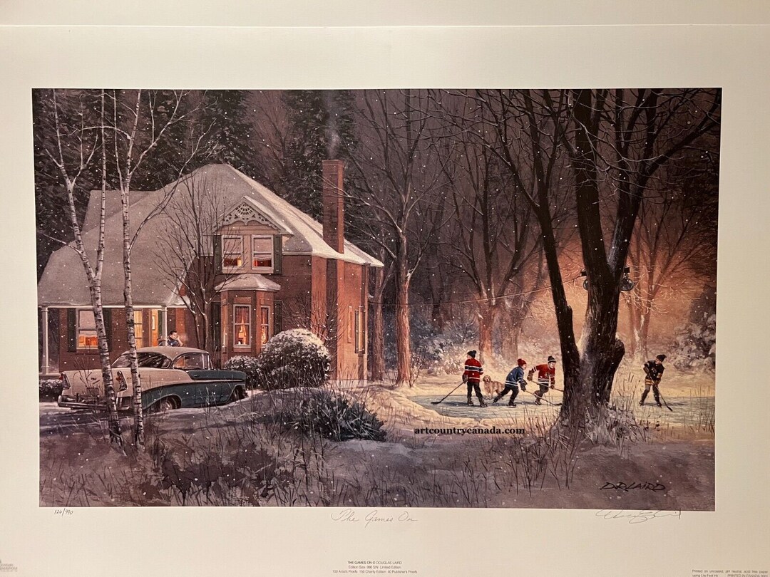 Doug LAIRD Games on Collectible Limited Edition Signed & Numbered Art ...