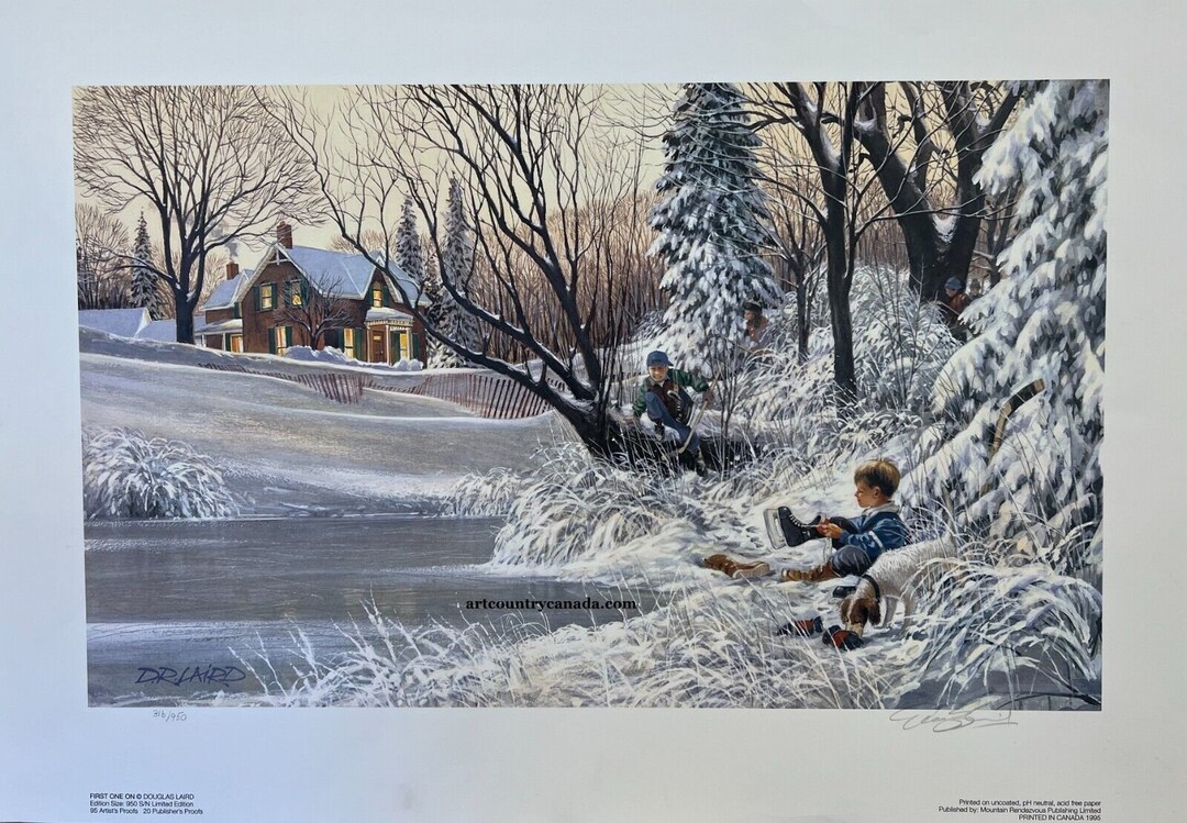 Doug LAIRD First One on Collectible Limited Edition Signed & Numbered ...