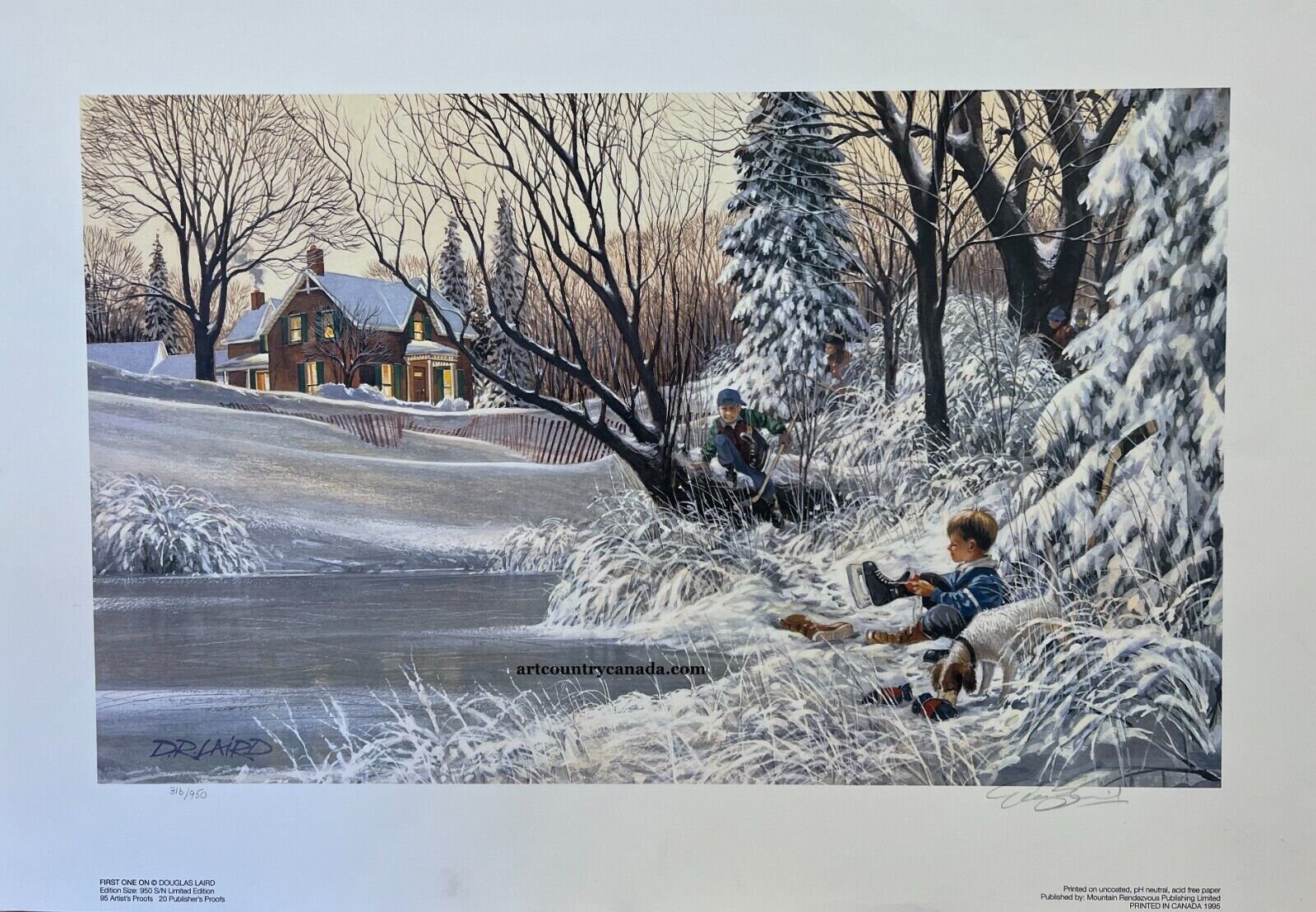 Doug LAIRD First One on Collectible Limited Edition Signed & Numbered ...