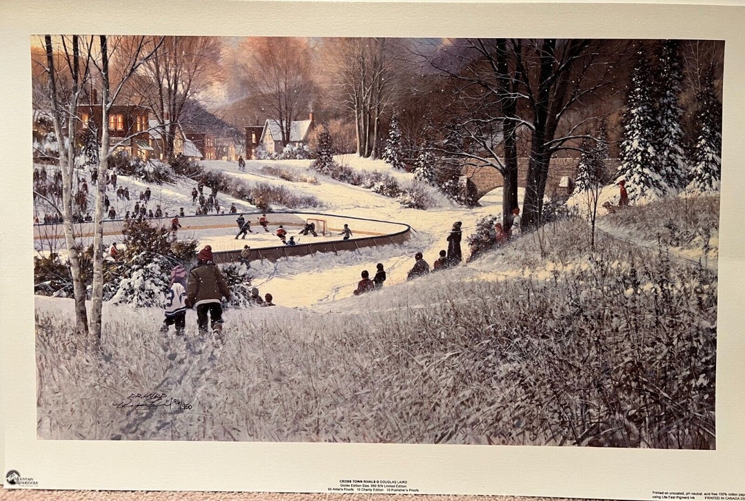 Doug LAIRD Cross Town Rivals Collectible Limited Edition Signed ...