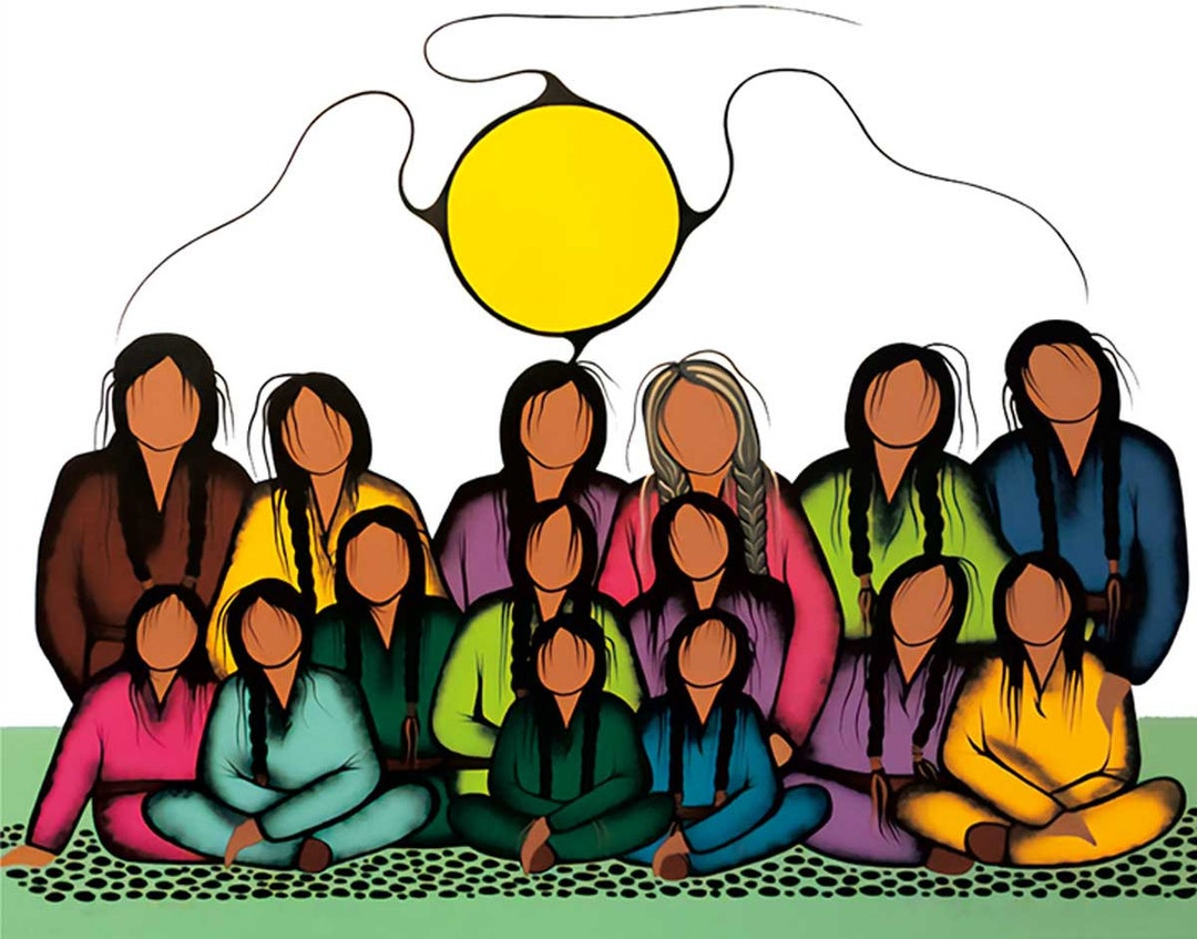 Simone Mcleod " Generations of Love " Canvas Authentic Indigenous ...