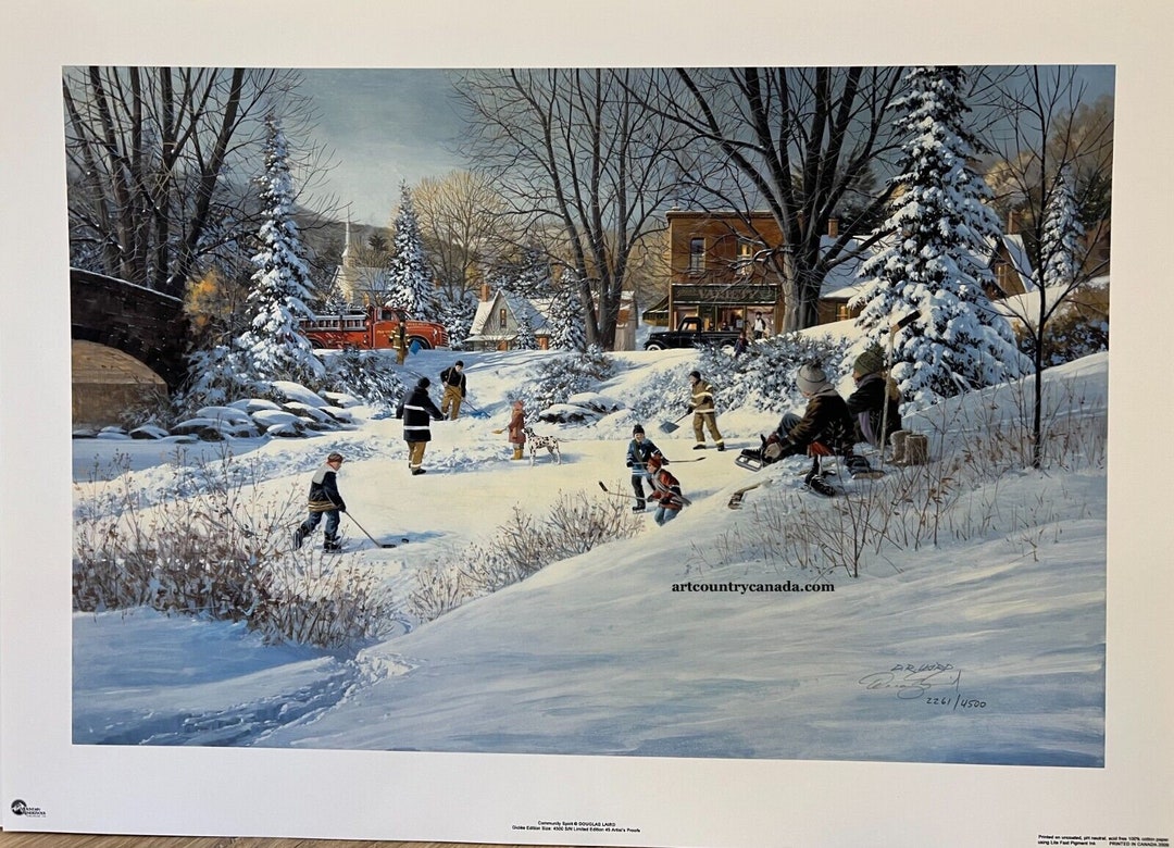 Doug LAIRD Community Spirit Collectible Limited Edition Signed ...