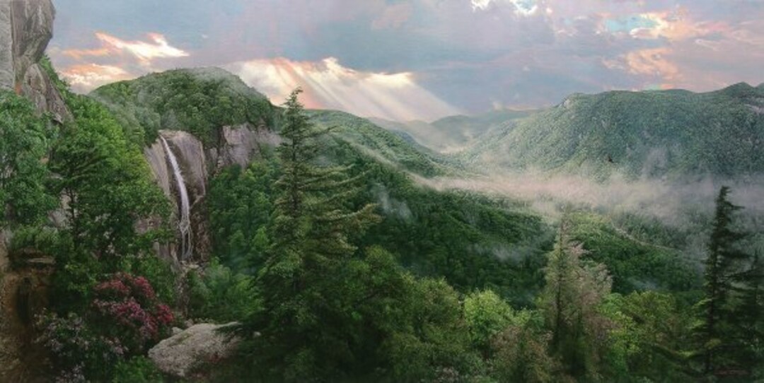 PHILLIP PHILBECK "sunset Over the Gorge" Limited Edition Signed and ...