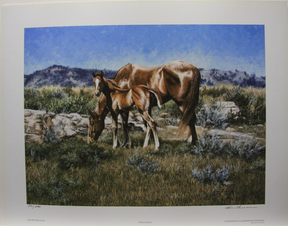 Kim Penner Innocence Limited Edition Print Signed | Etsy