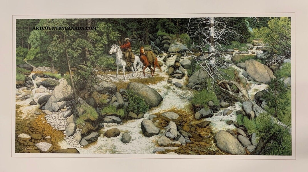 Bev DOOLITTLE Forest Has Eyes Art Print Signed Cover Page Camouflage ...