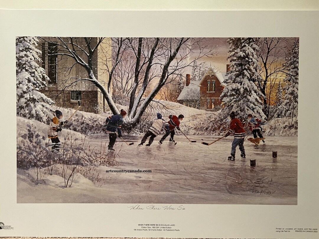 Doug LAIRD When There Were Six Print Collectible Limited Edition Signed ...