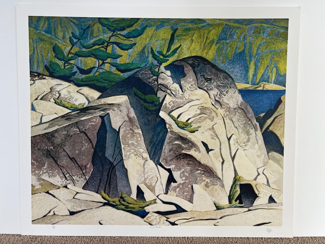 A.J. CASSON " Rock Cluster " NEW Giclee Print Limited Edition & SIGNED ...