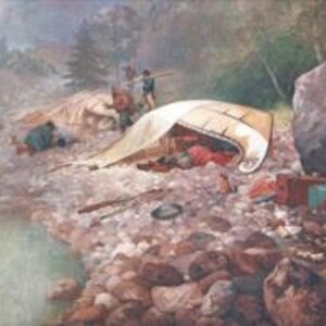 Frances Anne Hopkins " Voyageurs at Dawn " 2 Size Options Available ...