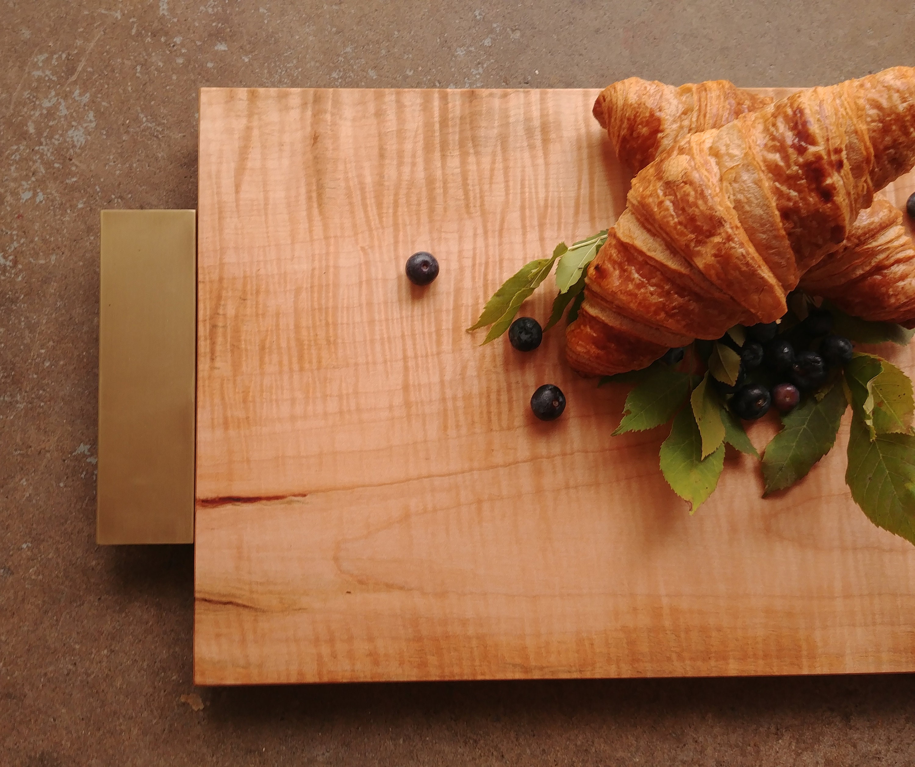 One of A Kind Curly Maple Serving Tray