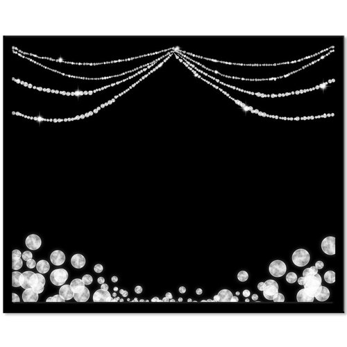 Bokeh String Lights Digital Clip Art Overlay Bunting Fairy - Etsy Australia