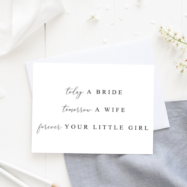 Today a Bride Tomorrow a Wife - Etsy