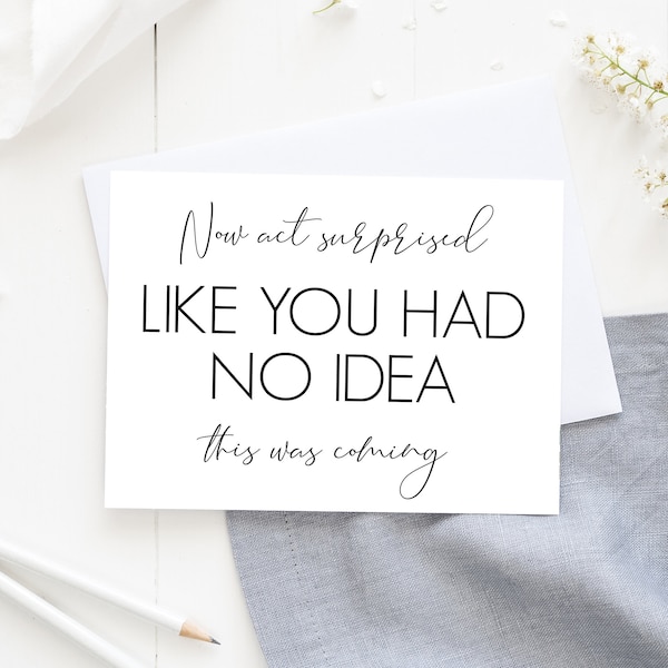 Funny Act Surprised - Etsy