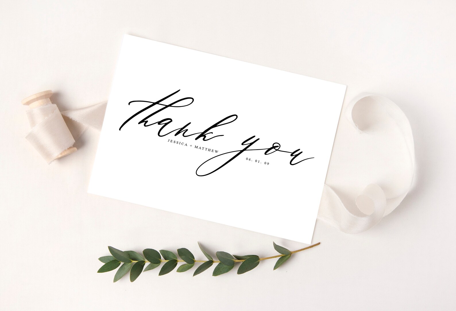 Wedding Thank You Cards Personalized Wedding Thank You Cards | Etsy