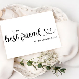 Love Letter to Groom, Wedding Letter to Bride, Best Friend Wedding Day ...