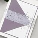 Vellum Belly Band for Wedding Invitations, Custom Vellum Band, Floral ...