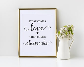 Cheesecake Signs - Etsy