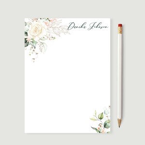 Personalized Notepad, Gift for Her, Desk Notepad, Notepads Personalized ...