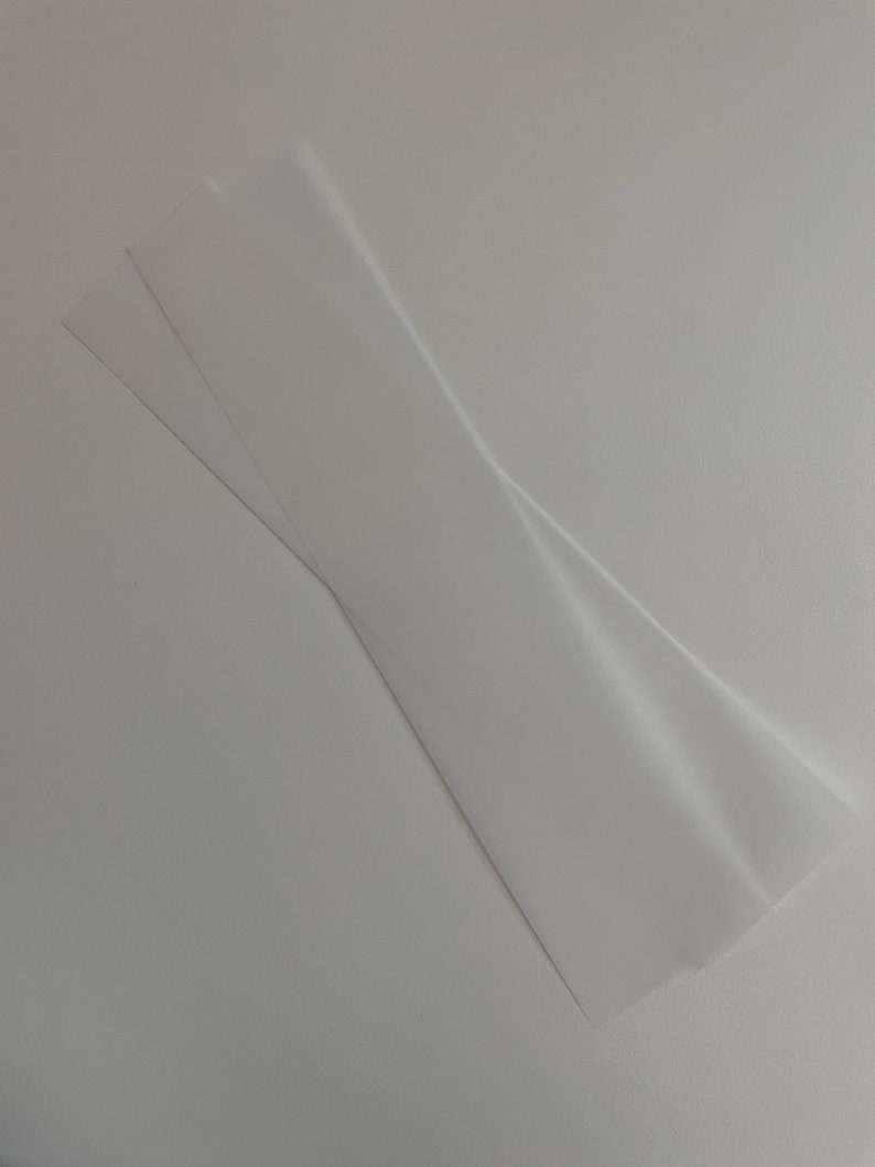 5x7 Vellum Band Wedding Invitations Translucent Belly Band - Etsy