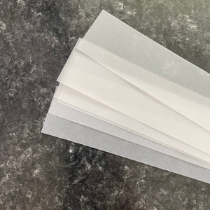 Personalized Vellum Belly Band for Wedding Invitations, Translucent ...