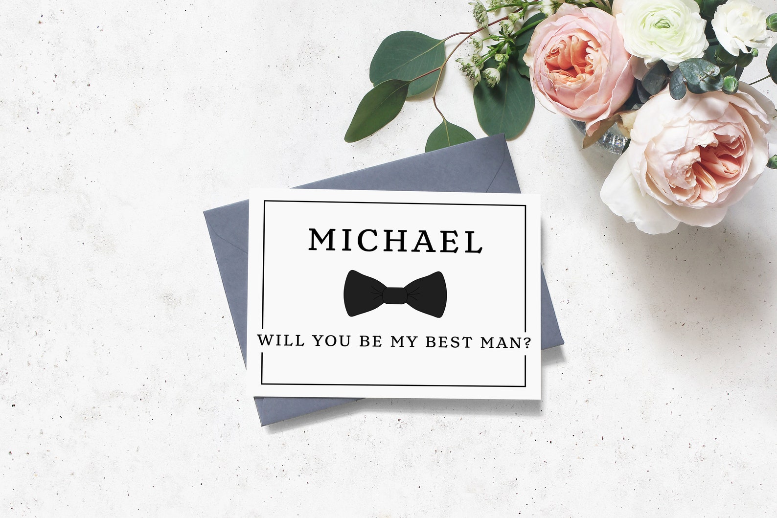 Best Man Proposal Card Will You Be My Best Man Card Best Man - Etsy