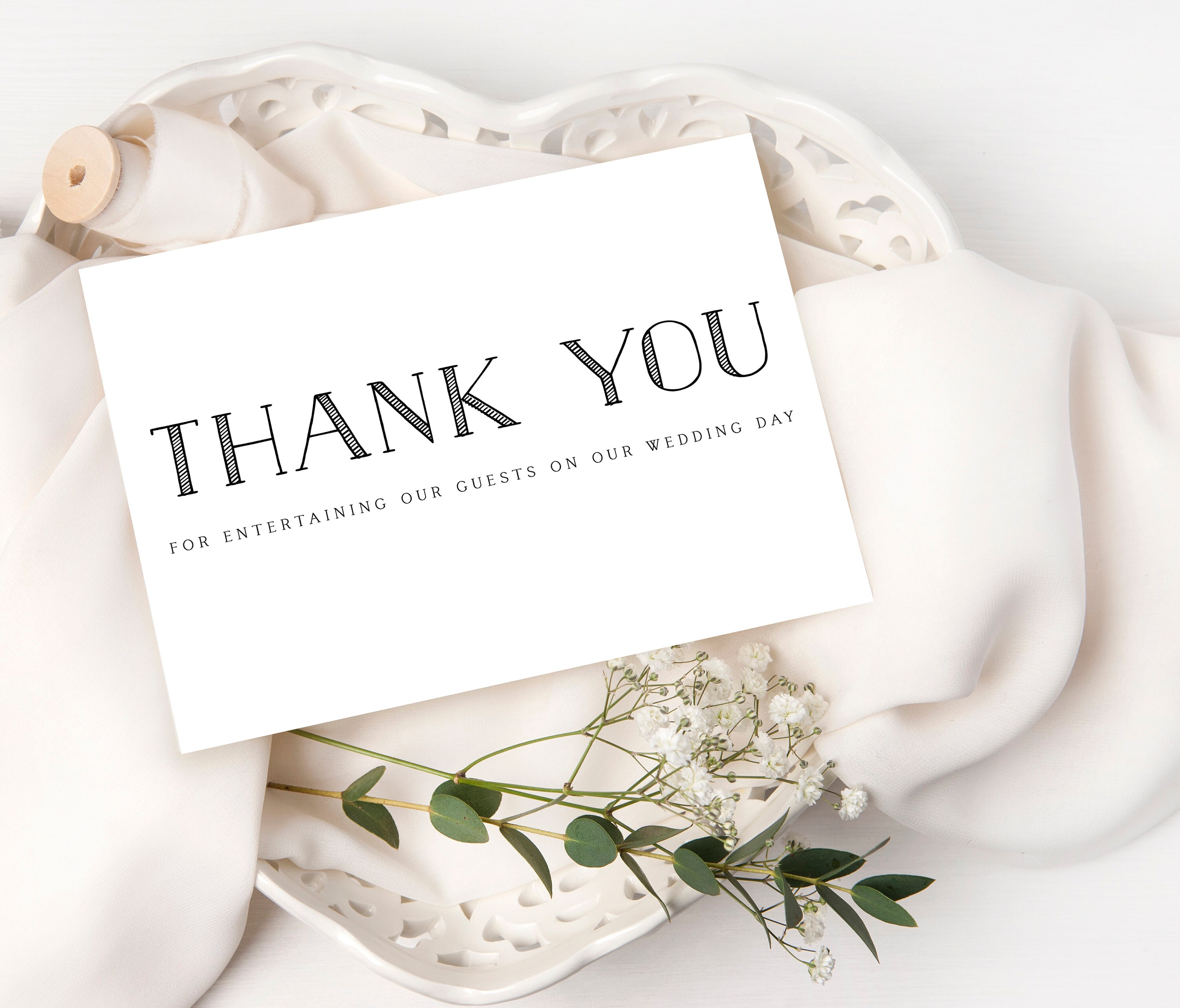 Thank You for Entertaining Our Guests, Wedding Entertainment/ Wedding ...
