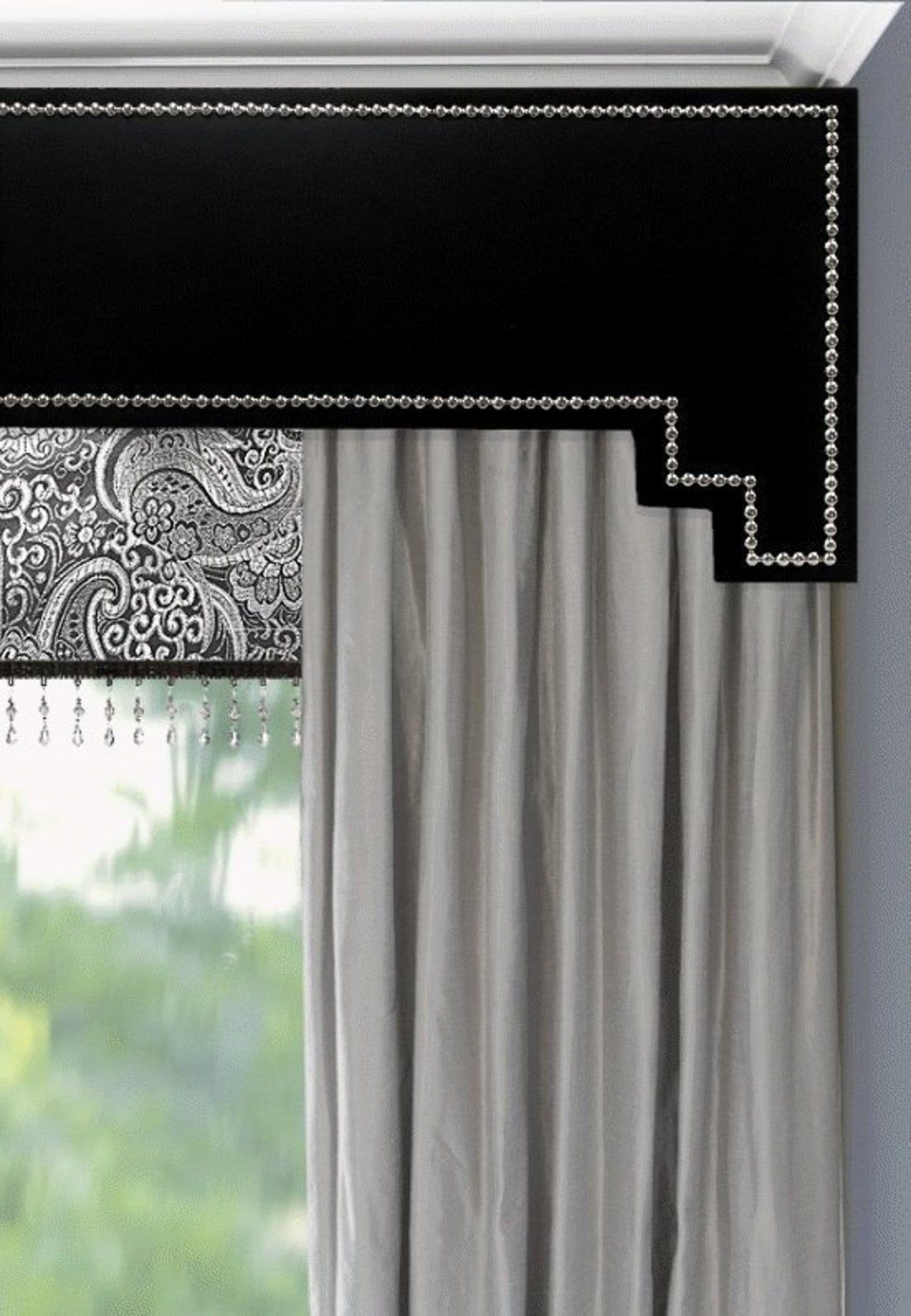 Custom Cornice Board | Window Pelmet | Window Cornice | Custom Cornice ...