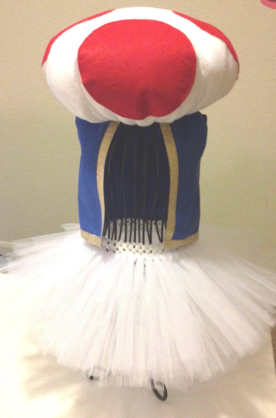 Toad Costume for Girl From Mario Video Game - Etsy