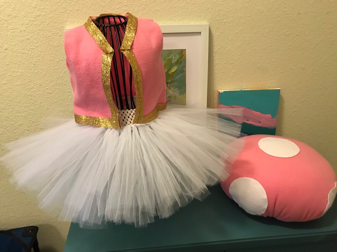 Vest for Toad/toadette in Mario Video Game - Etsy