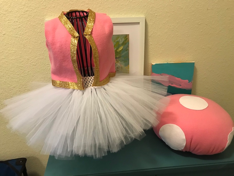 Vest for Toad/toadette in Mario Video Game - Etsy