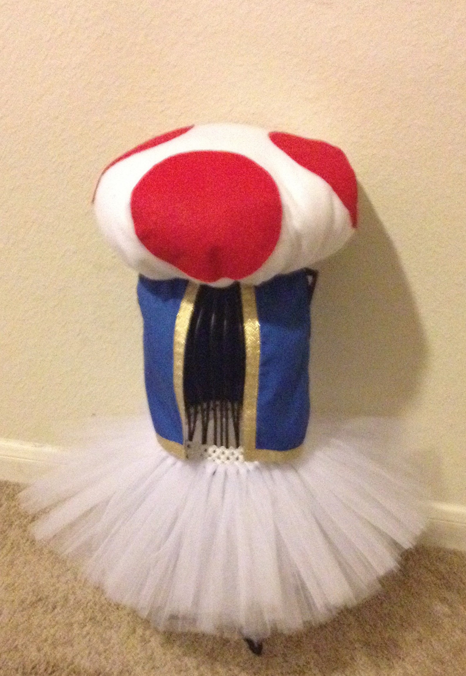 Toad Costume for Girl From Mario Video Game - Etsy