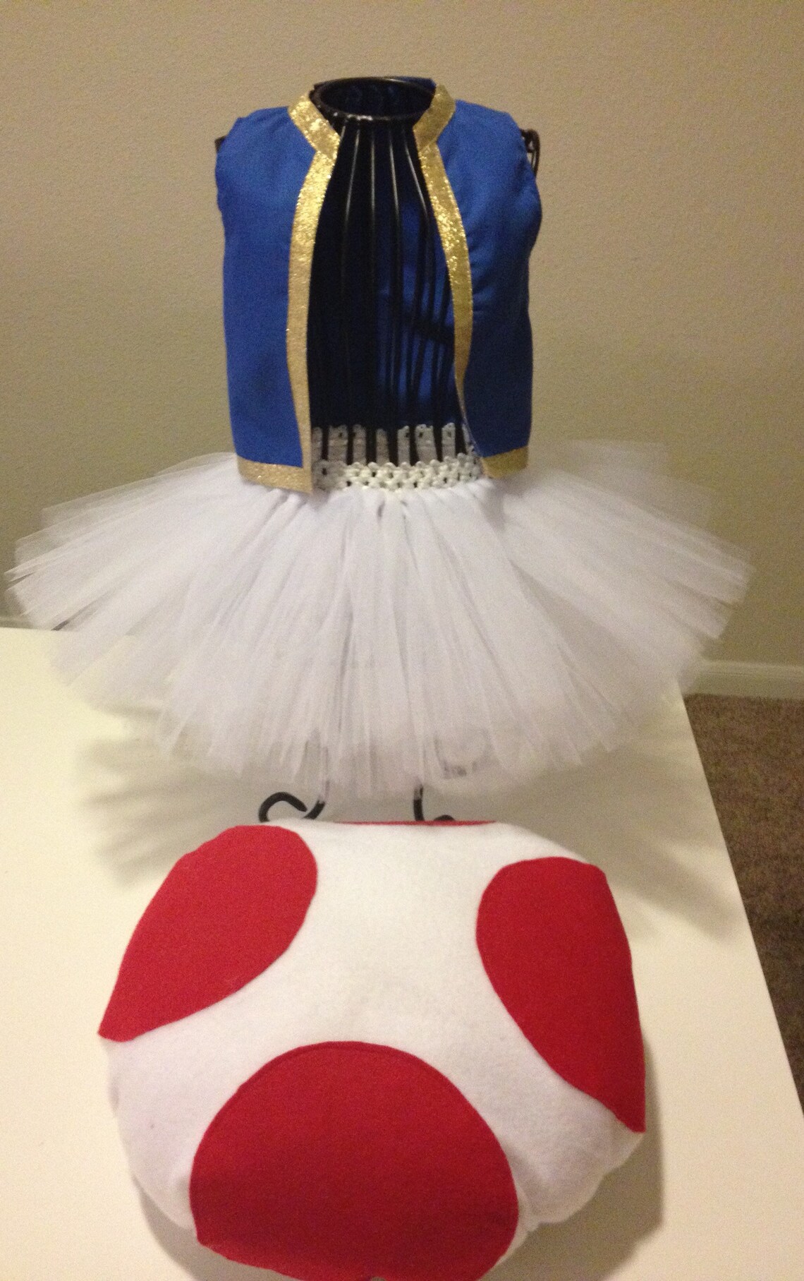Toad Costume for Girl From Mario Video Game - Etsy