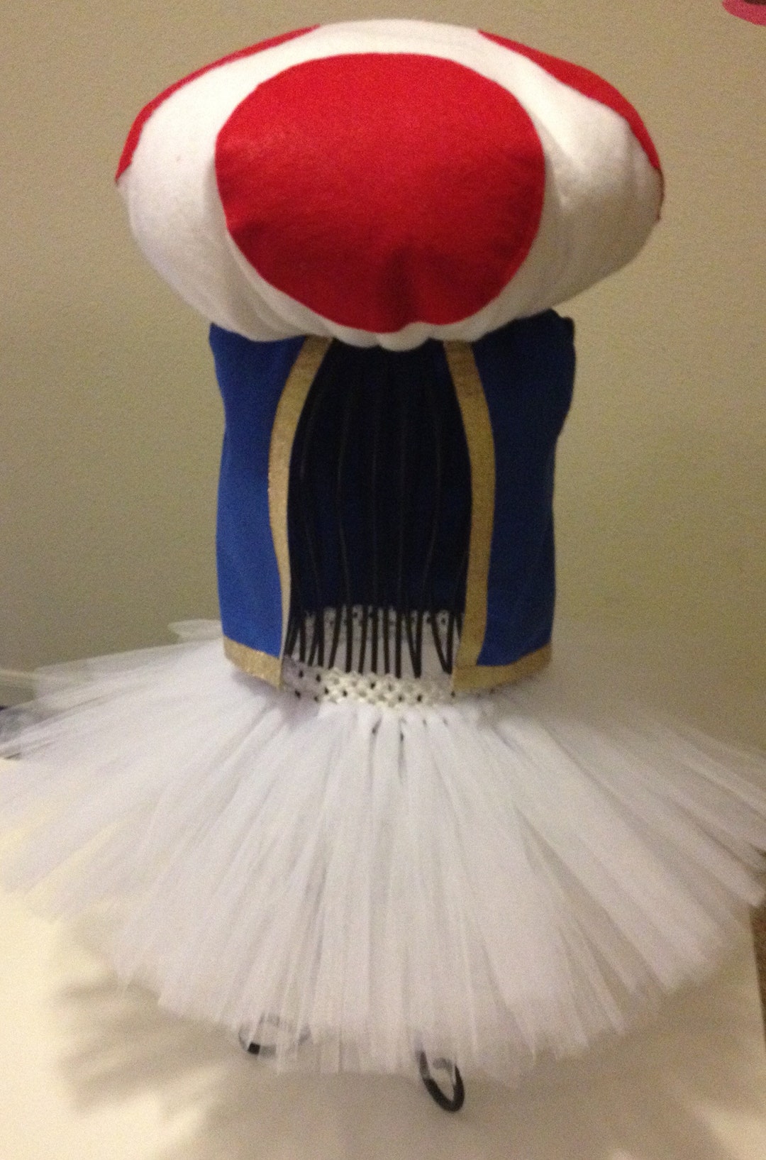 Toad Costume for Girl From Mario Video Game - Etsy