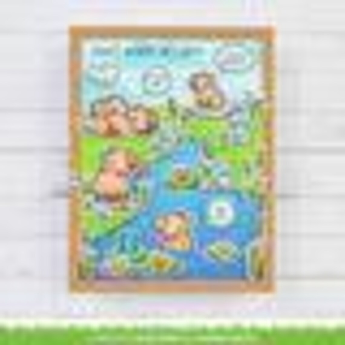 Lawn Fawn - Riverside Backdrop: Portrait - Lawn Cuts - Etsy